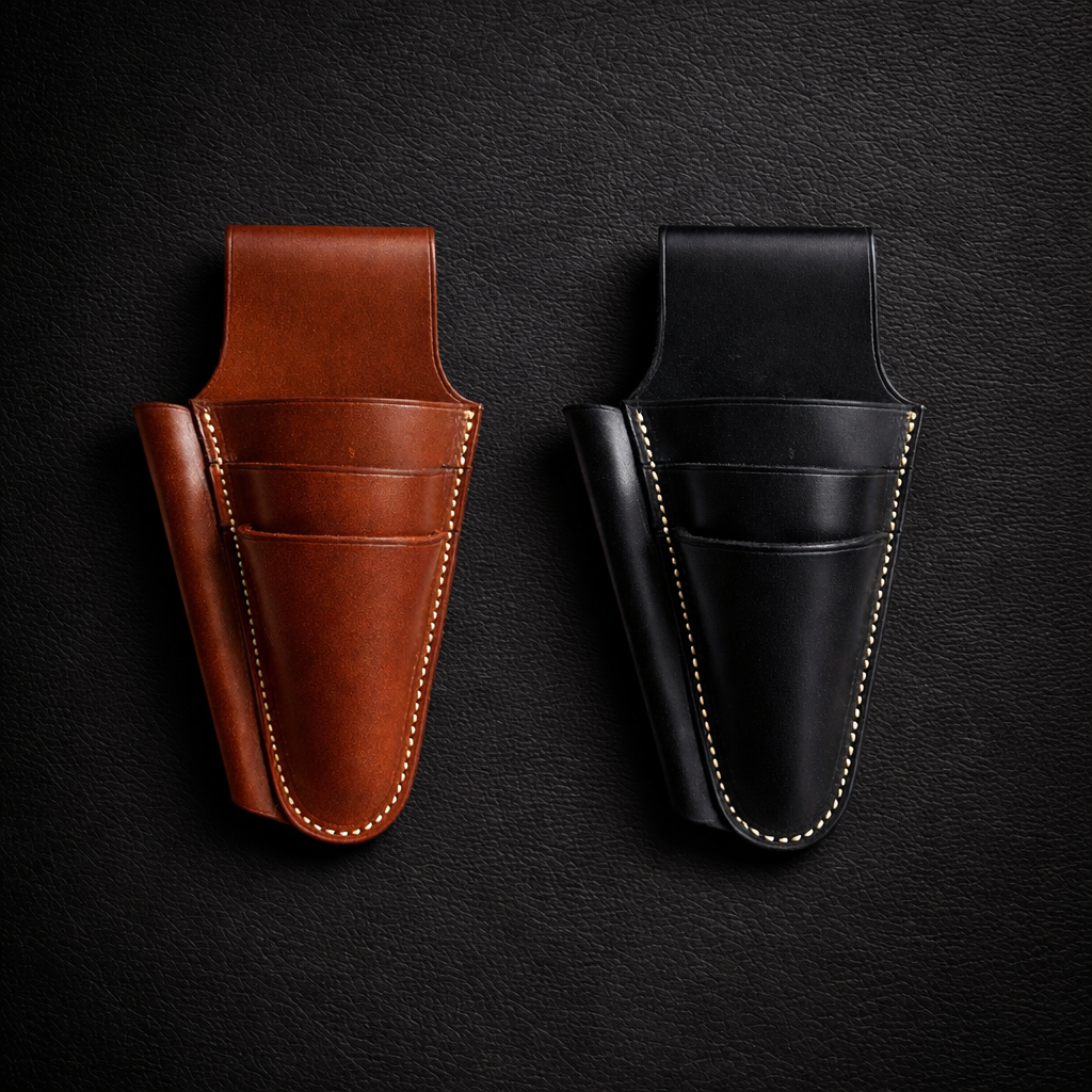 Three level Plier Sheath Designed to hold a diagonal cutter, a plier ...